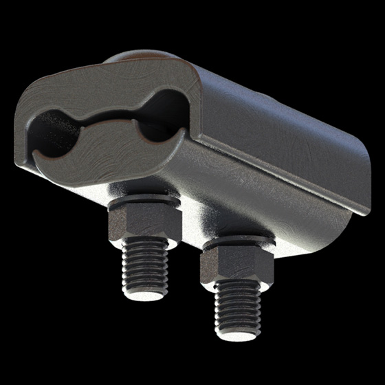 Conectores en Aluminio : Conector Aluminio 2 Pernos 1/0-400 MCM